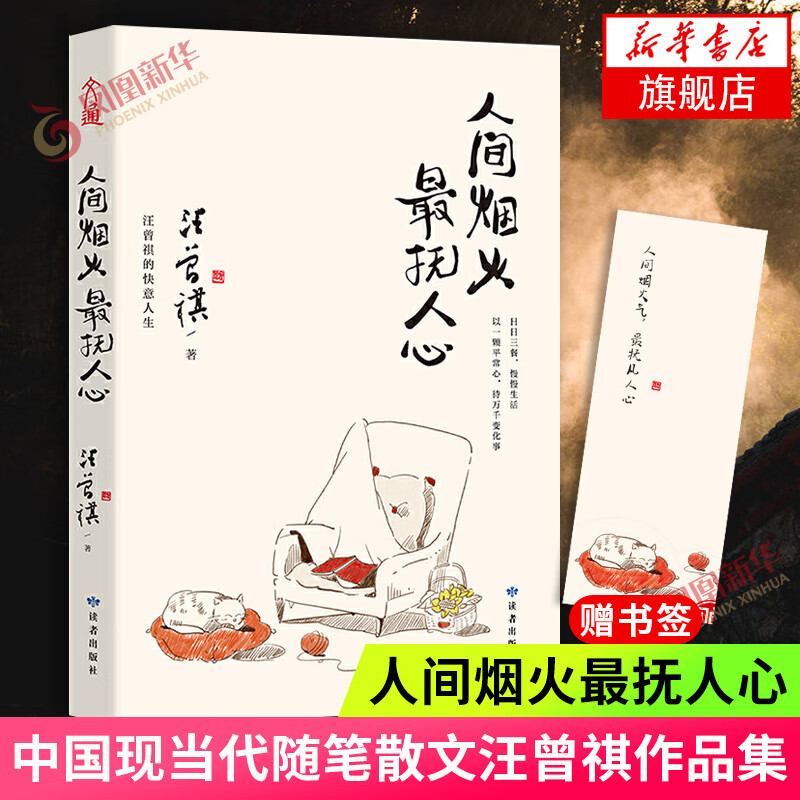 赠精美书签人间烟火抚人心 汪曾祺 中国现当代随笔散文汪曾祺作品集 精选汪曾祺42篇文章 书籍 凤凰店