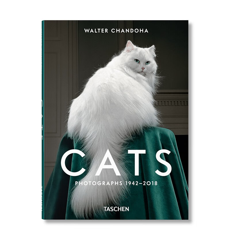 TASCHEN塔森 Walter Chandoha. Cats. Photographs 1942–2018，沃尔特·尚多哈：猫咪摄影集 1942–2018进口原版图书