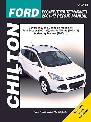 Ford Escape ‘01-‘17 & Mazda Tribute ‘01-‘11 & Mercury Mariner ‘05-‘11