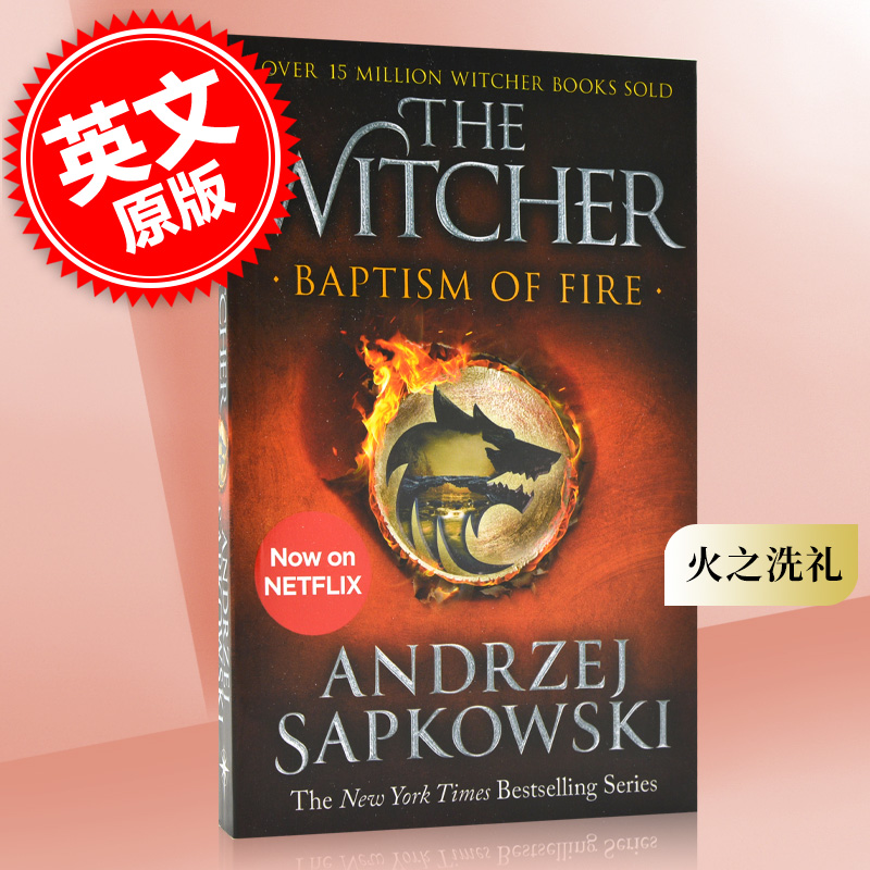 现货 巫师游戏小说 英文原版 Baptism of Fire 进口图书