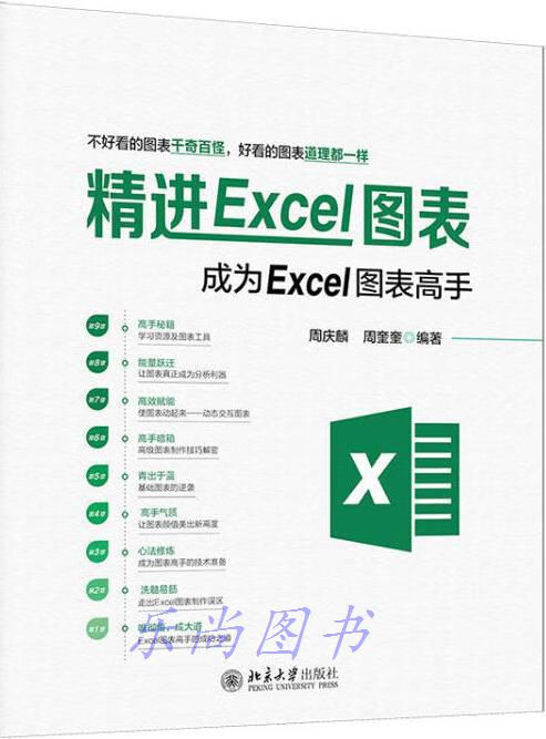 精进Excel图表 成为Excel图表高手 周庆麟，周奎奎编著 北京大学出版社