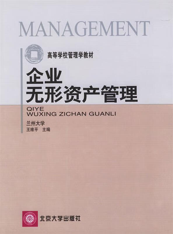 企业无形资产管理 王维平 主编