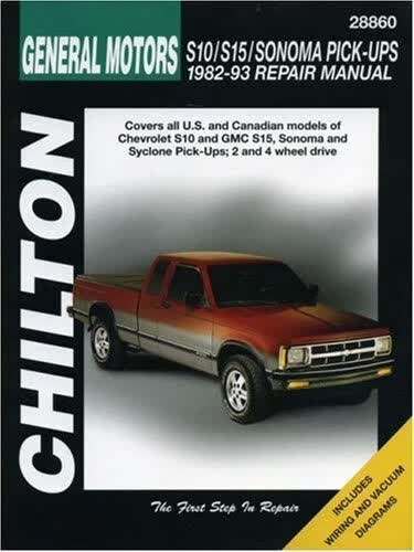 Chevrolet S10, S15 & Sonoma Pick-Ups, 1982-93