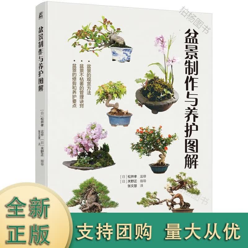 盆景与养护图解 [日] 松井孝 著 机械工业【