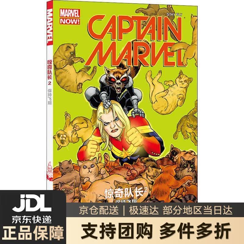 【 送货上门】惊奇队长2：保持飞翔（漫威漫画 复仇者联盟）