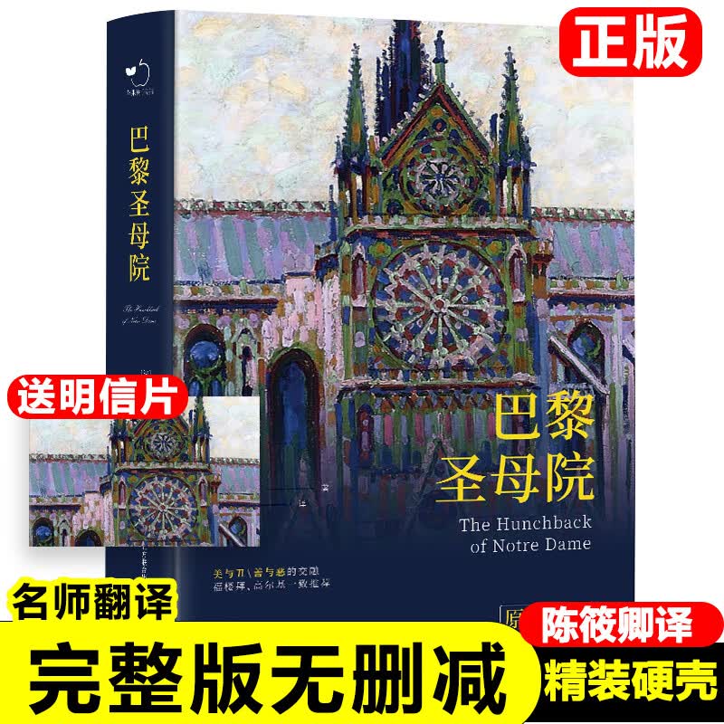 精装巴黎圣母院著无删减 法 雨果 著七八九年级初高中寒暑假课外阅读书目中外经典小说故事世界名著无 精装巴黎圣母院