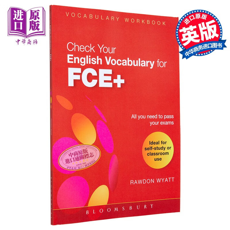 预售 Check Your English Vocabulary for FCE+ 检查您的 FCE+ 英语词汇 Bloomsbury 英文原版 英语词汇学习