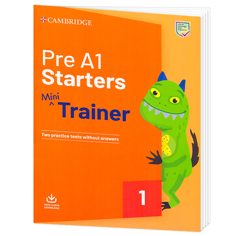 2022新版剑桥少儿英语考试真题一二三级 starters movers flyers Starters级模拟试卷