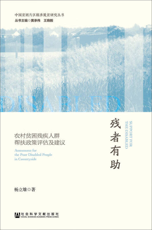 残者有助 农村贫困残疾人群帮扶政策评估及建议【精选】