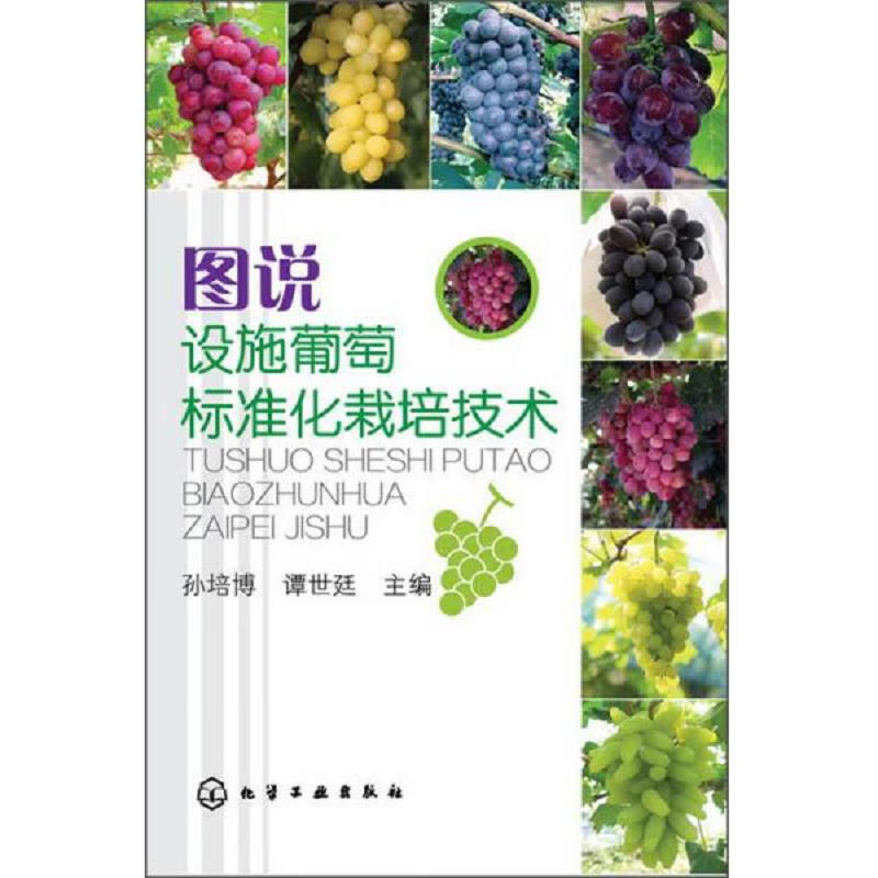 图说设施葡萄标准化栽培技术 化学工业出版社 孙培博、谭世廷 9787122186232