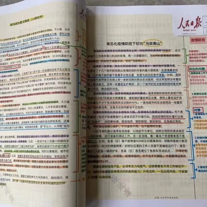 现货人民日报时评经典82篇申论素材新版2021-2022 2022年9月