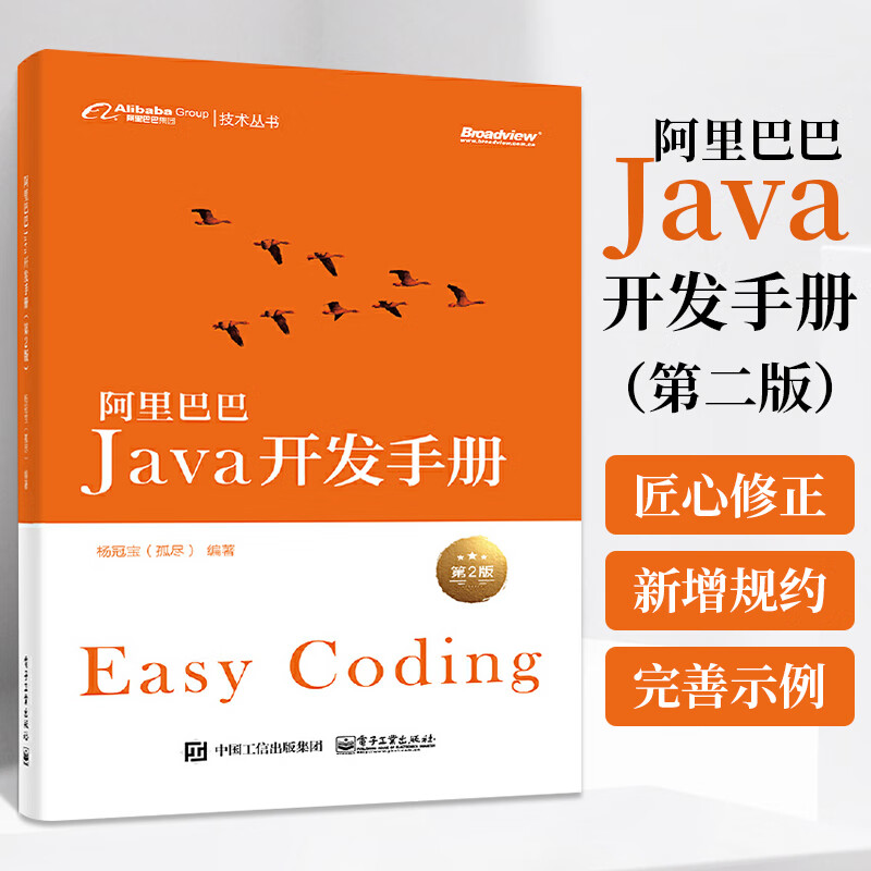 阿里巴巴Java开发手册 第2二版 杨冠宝 阿里官方代码规范标准java程序设计语言编程架构设计模
