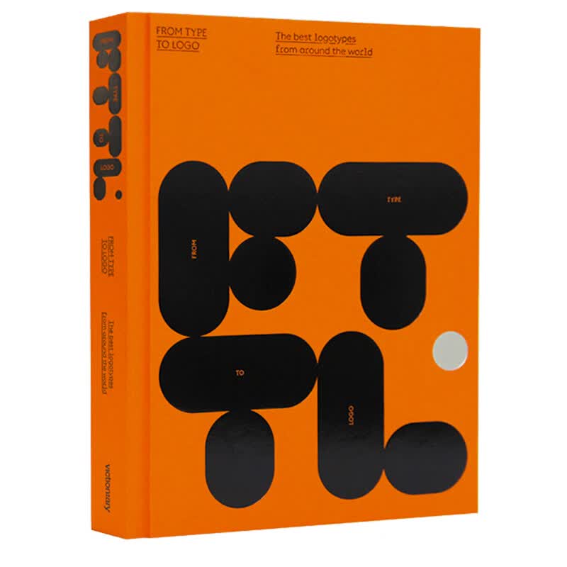 预售 从字体到标志 世界优秀标识 From Type To Logo Case Studies Of The B 标志VI设计字体版式平面设计书籍