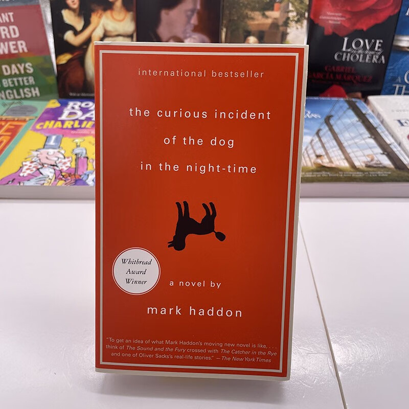 进口英文原版现货 The curious incident of the dog in the night-time深夜小狗的神秘事件 治愈人心 英国课本收录 卫报