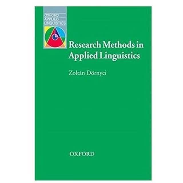 research methods in applied linguistics Zoltan纸质书