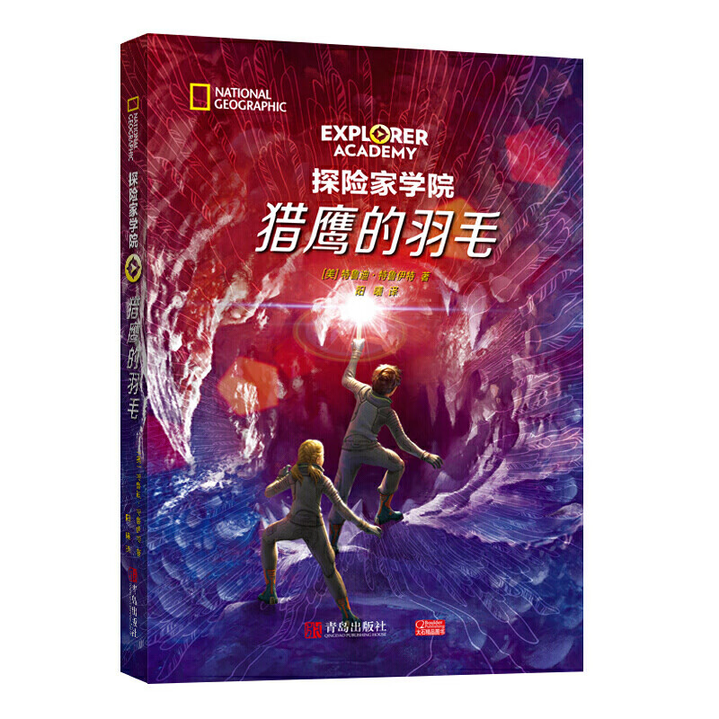 全套9册中文版探险家学院禁岛星星沙丘+双螺旋+涅布拉的秘密+挑战冒险游戏书+勇闯虎穴+神龙之血美国国家地理 【探险家学院】猎鹰的羽毛（第2部）