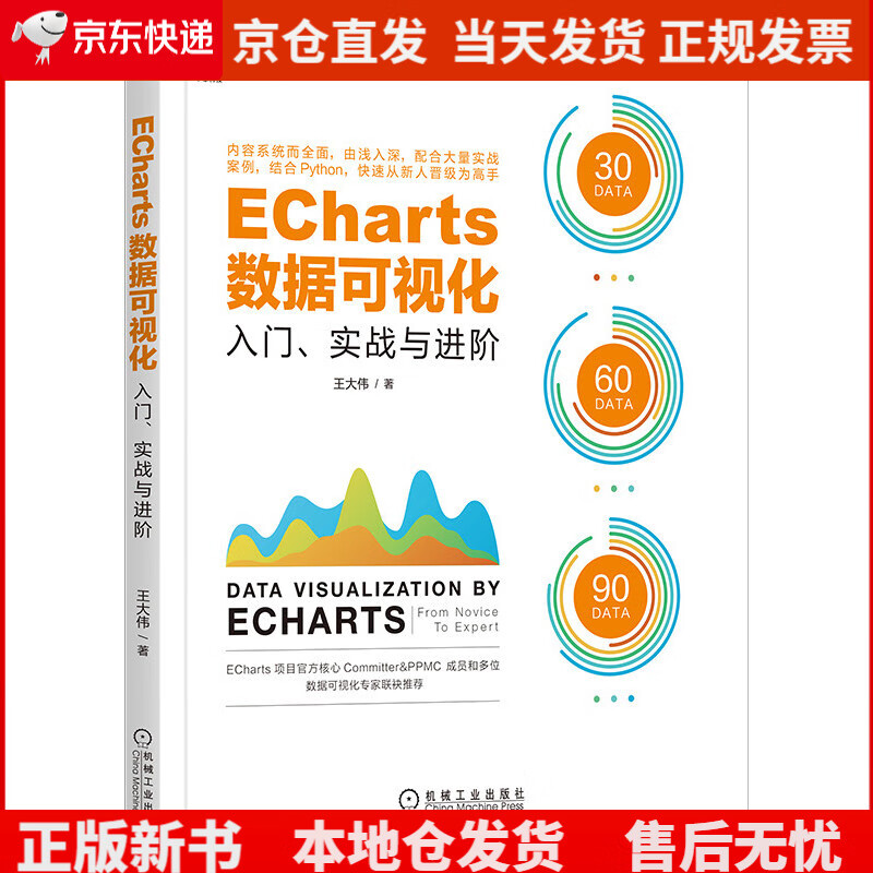 ECharts数据可视化：入门、实战与进阶《现货速发》，