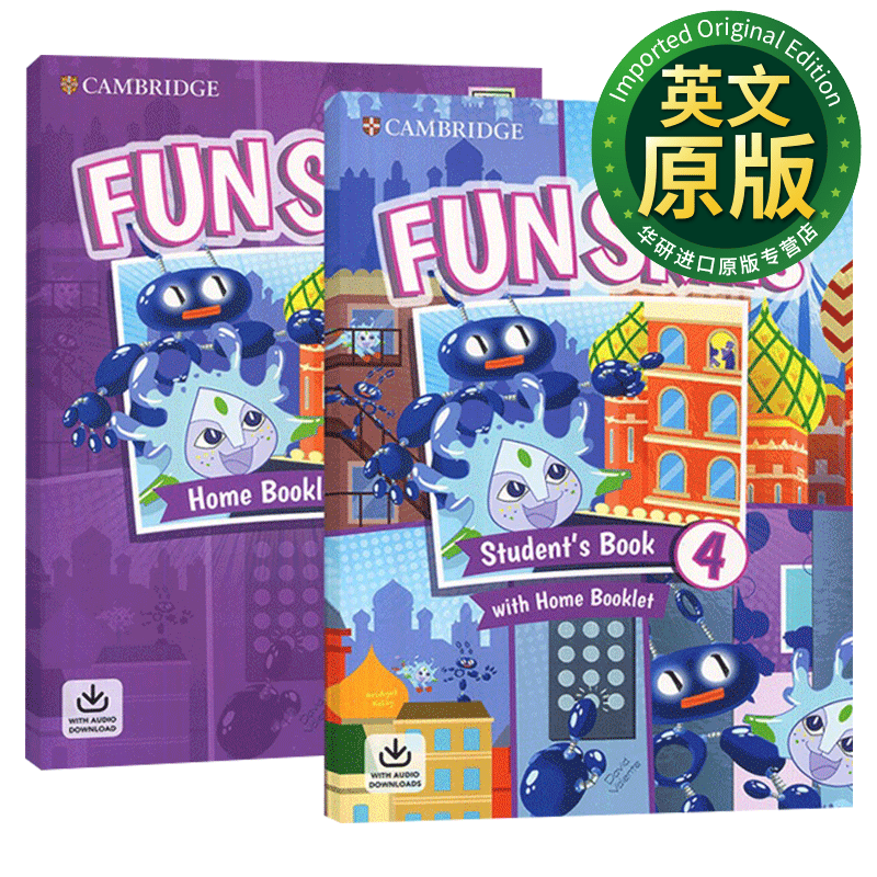 Fun Skills Level 4 for A1 Movers 4级 英文原版 英文版