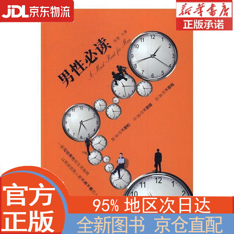 【全新畅销书籍】男性必读 张景 民主与建设出版社