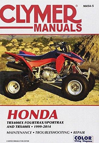 Clymer Honda TRX400EX Fourtrax/Sportrax & TRX400X 99-14
