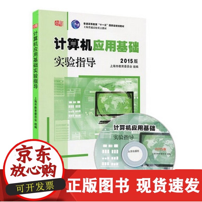 计算机应用基础 实验指导 2015版 含光盘 朱敏 计算机应用基础系列教材  华东师范大学出版