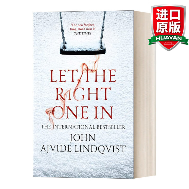 Let the Right One In 英文原版小说 血色童话 英文版 进口英语原版书籍