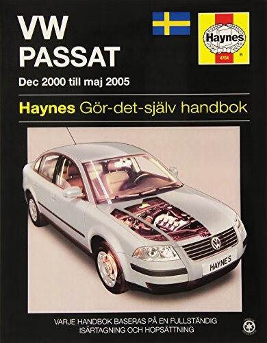 VW Passat dec (2000 - Maj 2005) Haynes Repair Manual (svenske utgava)