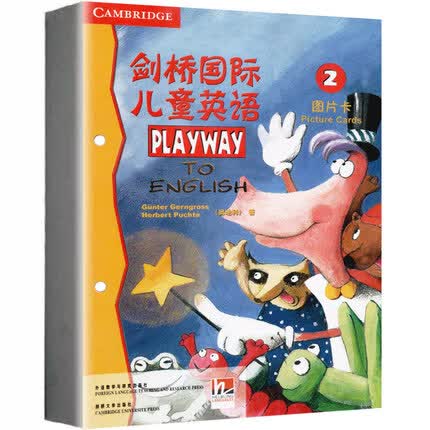 乾阅现货 剑桥国际儿童英语 PLAYWAY 2 图片卡 教学英语卡片