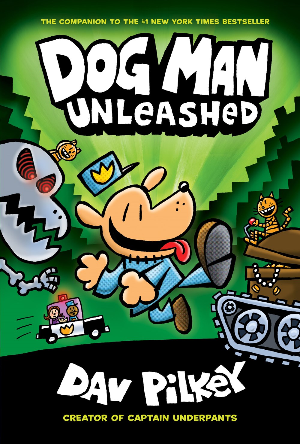 学乐 神探狗狗2：释放 英文原版进口儿童漫画书 Dog Man 2：Unleashed （7-12岁）