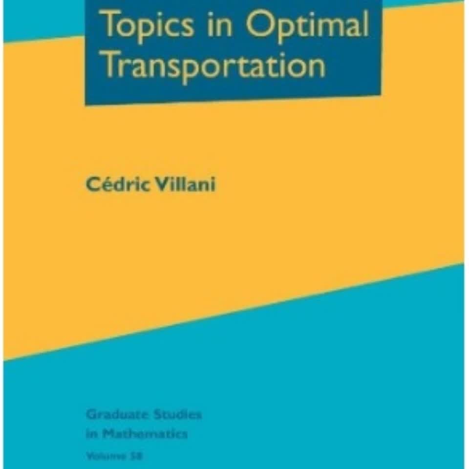 Topics in Optimal Transportation纸质