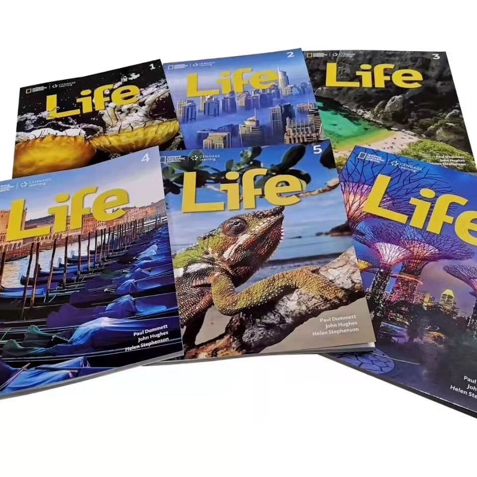 NGL 美国国家 Life 学生用书 英文全彩 1级书