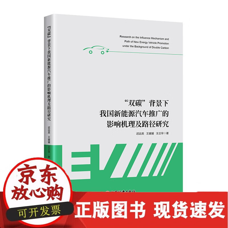 C 书籍 “双碳”背景下我国新能源汽车广的影响机理及路径研究 迟远英 王媛媛 王正早 著 中国经济出版