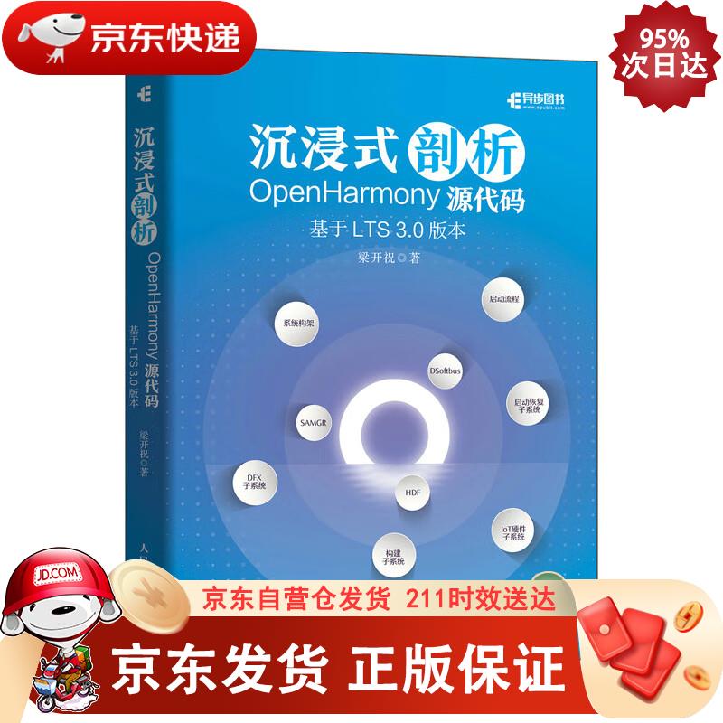 沉浸式剖析OpenHarmony源代码：基于LTS 3.0版本（异步图书出品） 梁开祝SN8785