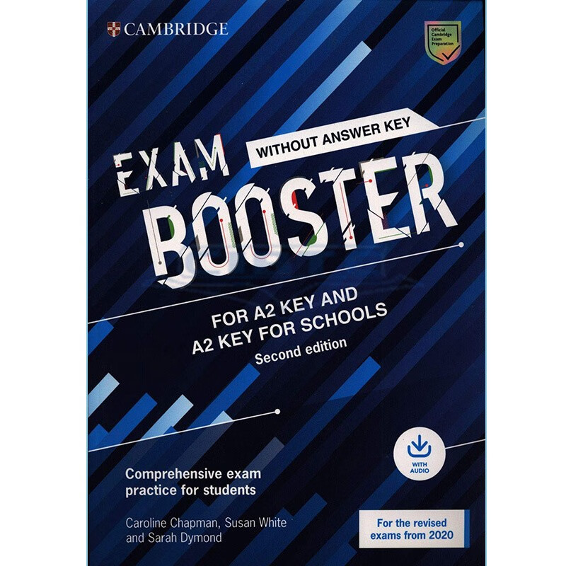 英文原版剑桥KET考试 Exam Booster for Key and Key for Schools Key for the Revised 2020 Exams +音频（赠答案）