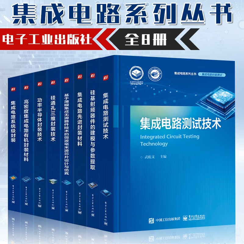 集成电路系列丛书硅基射频器件建模系统级封装功率半导体硅通孔三维功率半导体封装技术先进封装材料集成电路设计封装测试芯片书籍