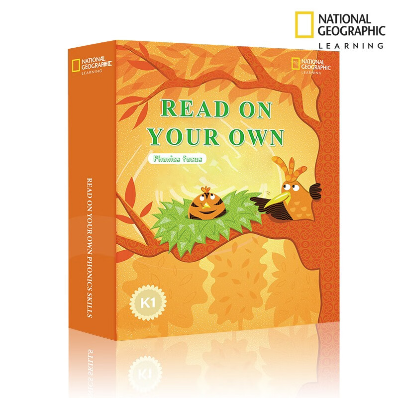 点读版Read on your own美国国家地理分级阅读K1级26册，自然拼读英语儿童绘本童书