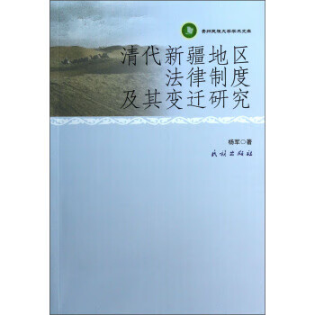 清代新疆地区法律制度及其变迁研究