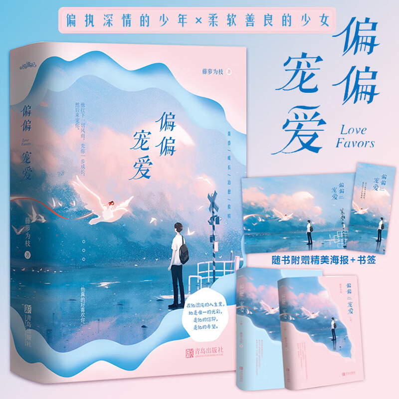 现货 《偏偏宠爱》（全二册）一个关于青春、成长、治愈、救赎的故事他扛下一切风雨先你一