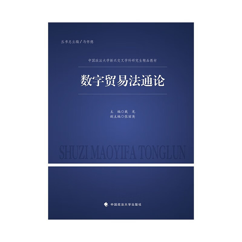 数字贸易法通论 戴龙 中国政法大学 2022新法律研究类图书 网络空间管辖权问题探索 网络安全隐私与个人信息保护相关法律制度