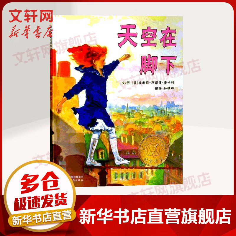 天空在脚下 凯迪克大奖绘本 启发童书馆绘本 儿童读物