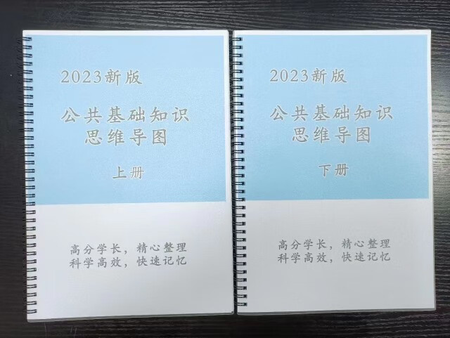 2023公基思维导图粉笔整合版笔记公务员事业单位编制考试公共基础 2023公基上下册 铁圈 846