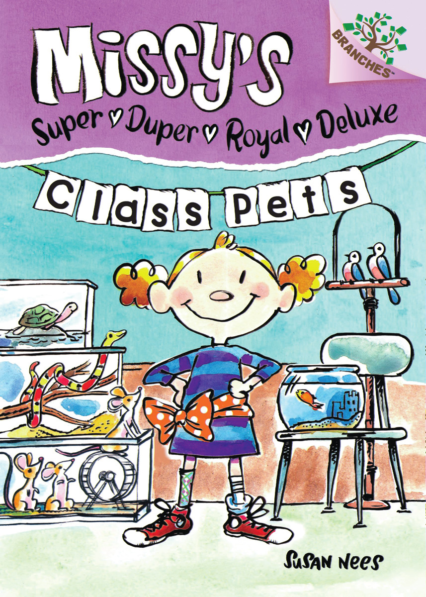 学乐 米西豪华系列2 Scholastic Branches学乐大树系列 进口英文原版 儿童桥梁书 Missy's Super Duper Royal Deluxe #2（7-12岁）