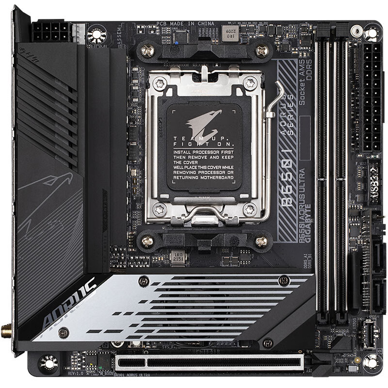 技嘉（GIGABYTE）主板B650I AORUS ULTRA主板支持AMD CPU AM5 7950X/7900X/7700X/7600X-京东商城【降价监控 价格走势 历史价格】 - 一起 ...