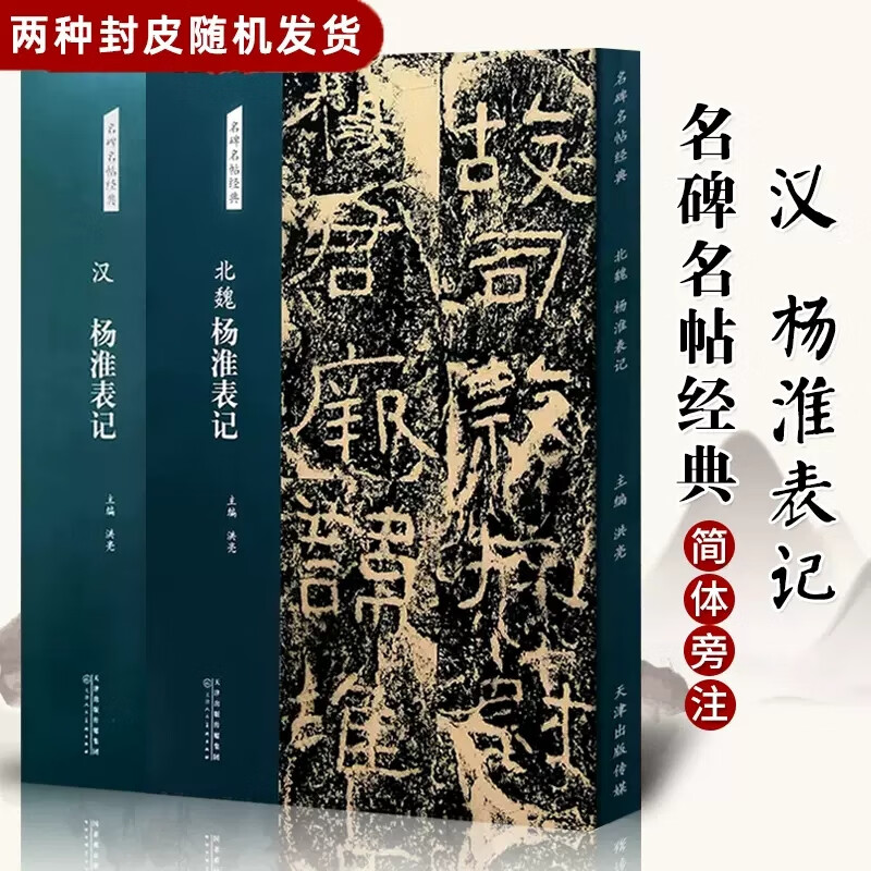 【现货速发】名碑名帖经典 汉杨淮表记 隶书字帖 名碑名帖经典系列放大本 书法练习临摹赏析 洪亮主编 天津人民美术出版社