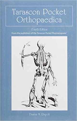 TARASCON POCKET ORTHOPAEDICA 4E