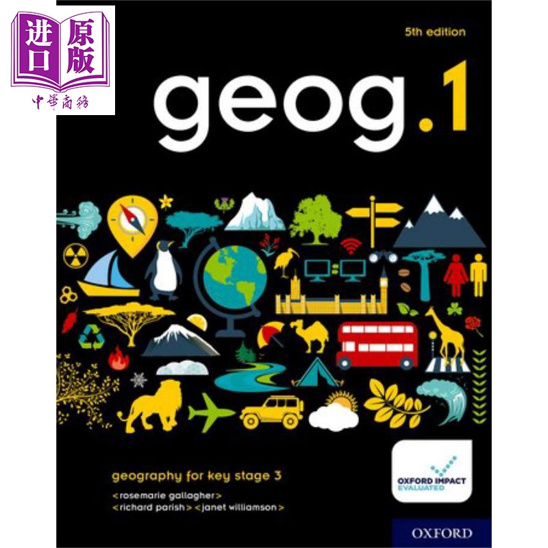 牛津大学出版New Geography 1 (5e) Student Book 新地理 1 (5e) 学生用书第 5 版