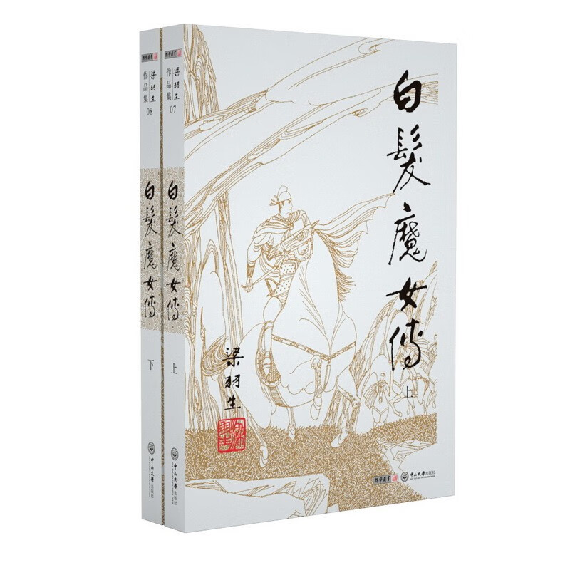 梁羽生作品集(朗声新版) 白发魔女传 (全二册)