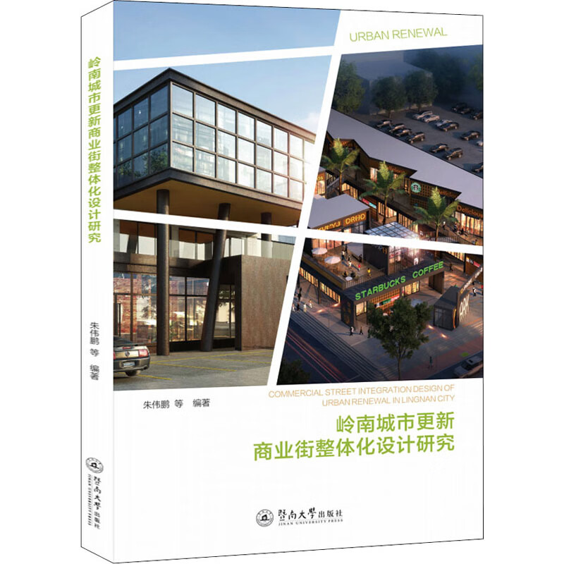岭南城市更新商业街整体化设计研究 图书