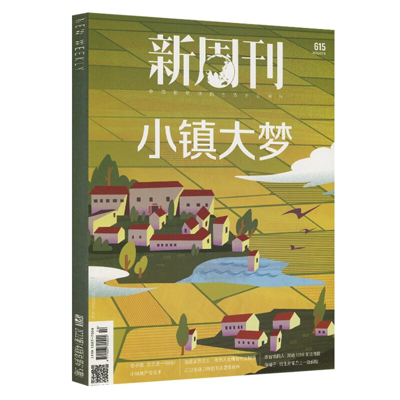 多期自选】新周刊杂志2022年1-24期年度大盘点/过期刊王源看天下环球中国三联生活人物新闻周刊 2022年第14期 小镇大梦