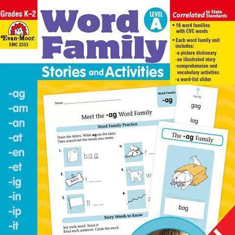 Word Family Stories and Activities词族小与实践训练 levelA